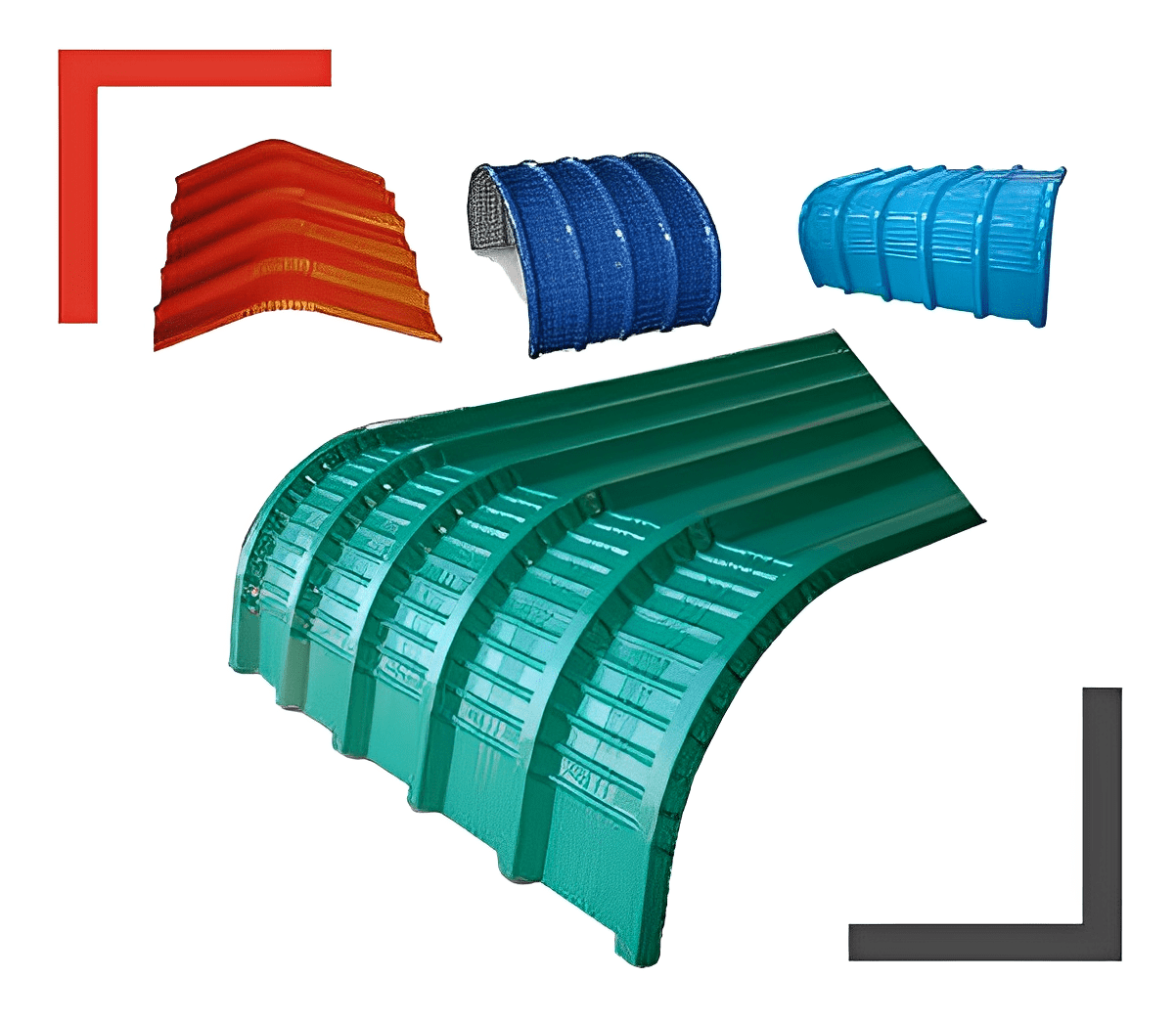 HIGH-RIB COLOUR PROFILE SHEET - Taj Roofing